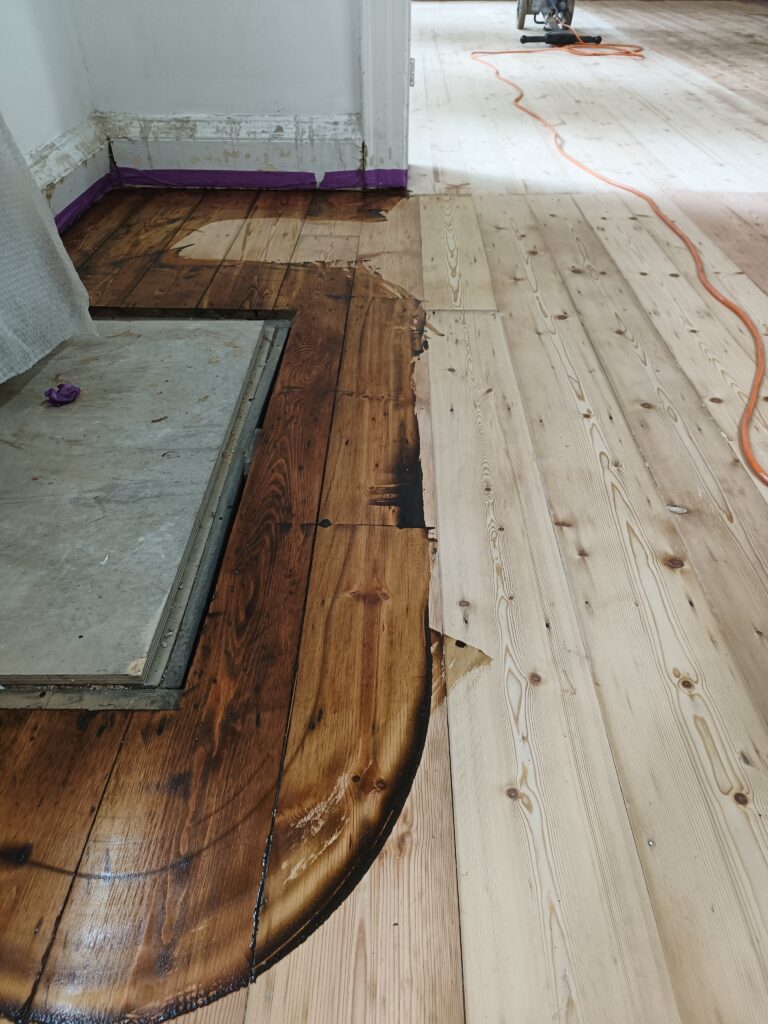 Wooden Floor Refurbishment & Restoration at a 15thC Inn - beautifully ...